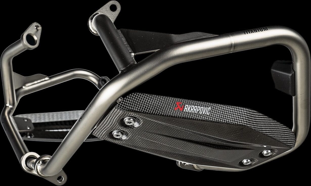 AKRAPOVIC titanium crash bars | Motorcycle Sport & Leisure